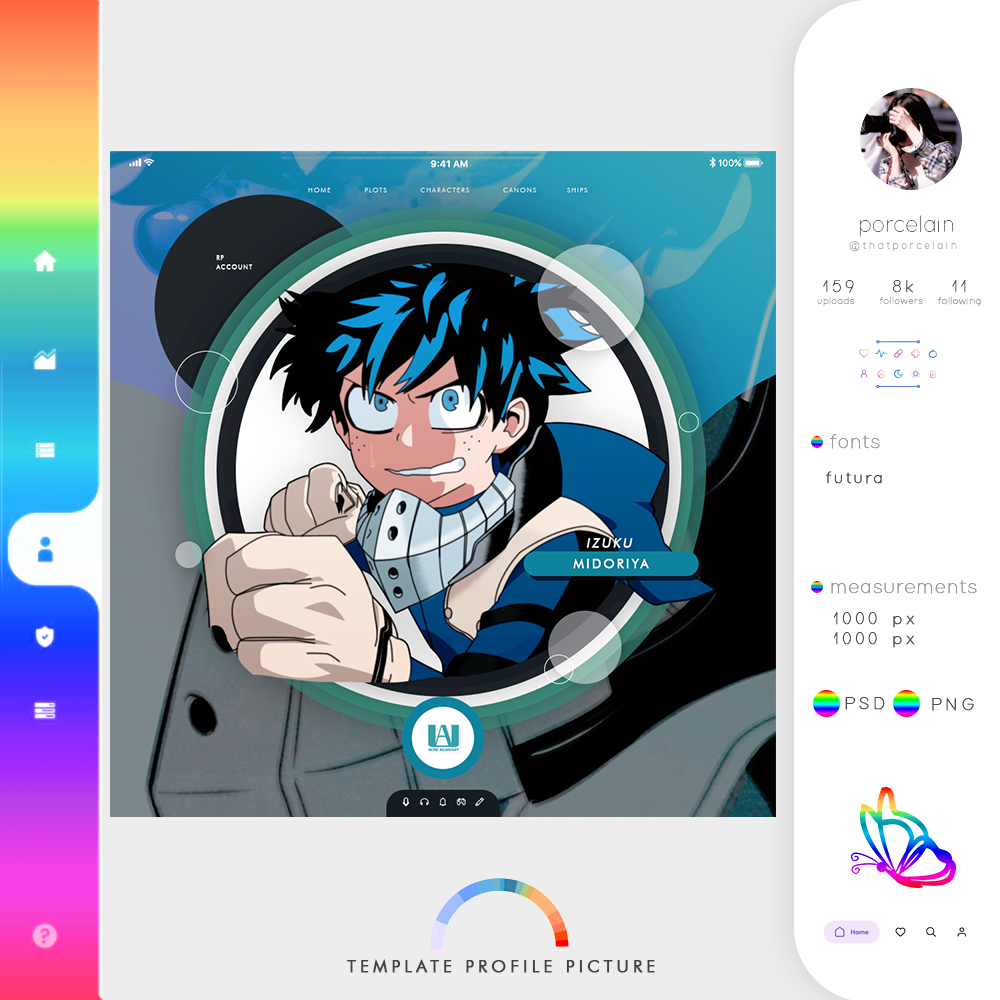 #001 profile picture rp by porcelain by thatporcelain on DeviantArt