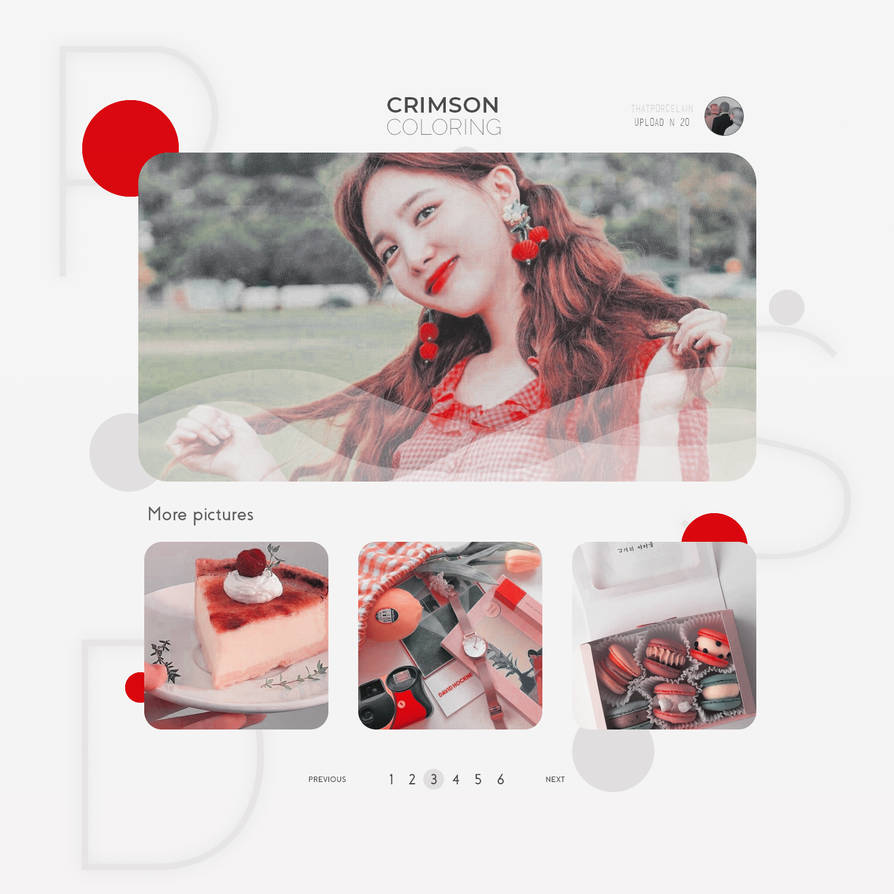 020 CRIMSON (coloring/psd) by itsporcelain by thatporcelain on DeviantArt