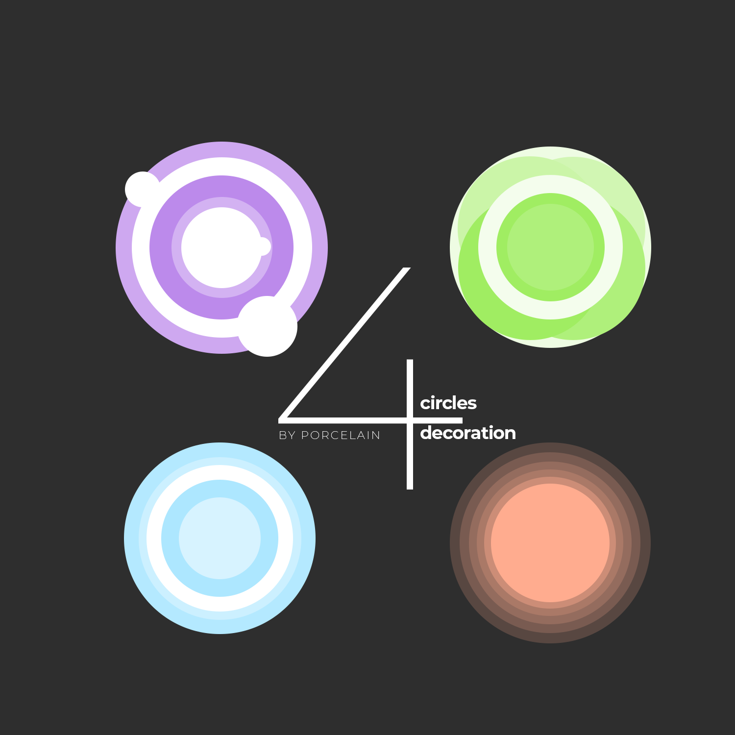 CIRCLES PNG PACK OVERLAY TEXTURE BY PORCELAIN by thatporcelain on ...