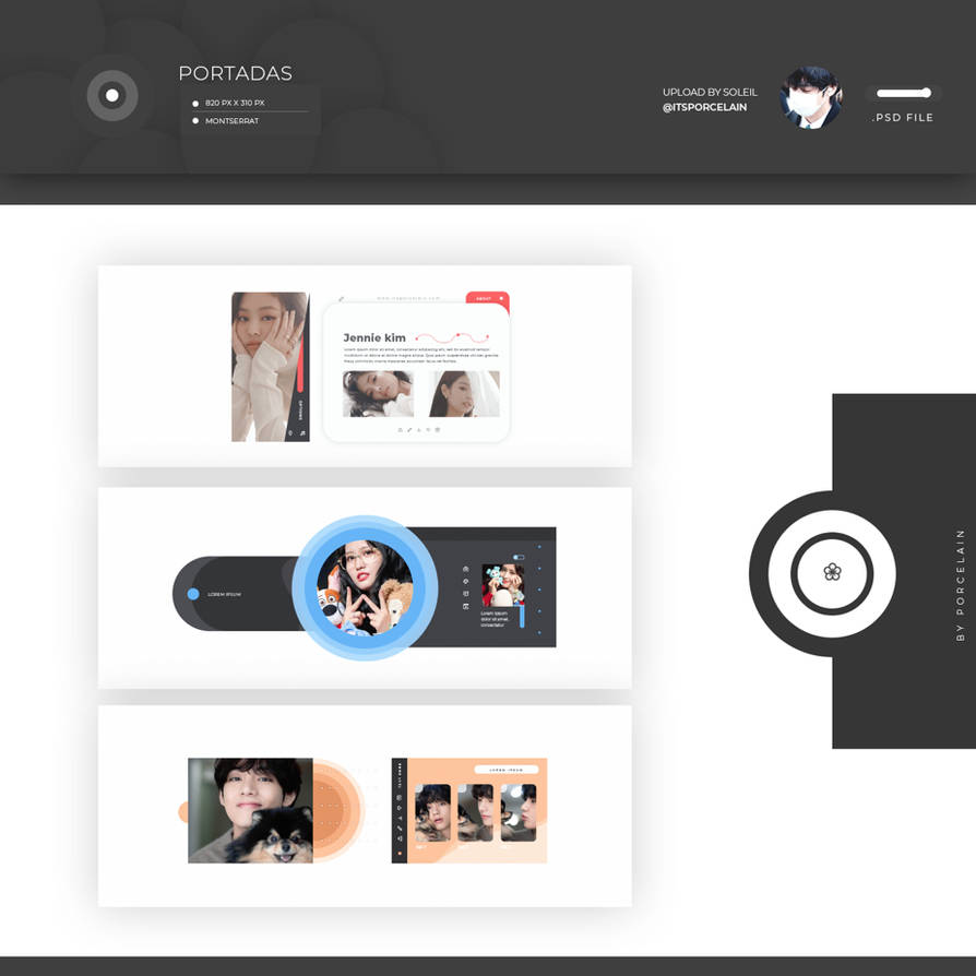 simple templates headers covers by itsporcelain by thatporcelain on ...