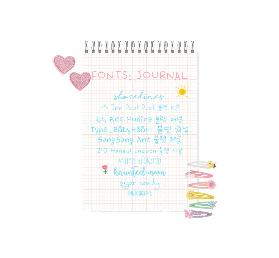 JOURNAL FONTS #01 by thatporcelain on DeviantArt