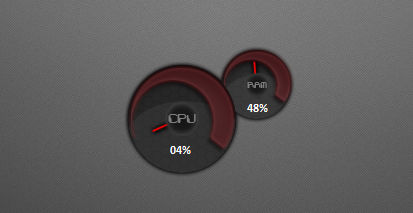 Black And Red Cpu Gadget by irhebi on DeviantArt