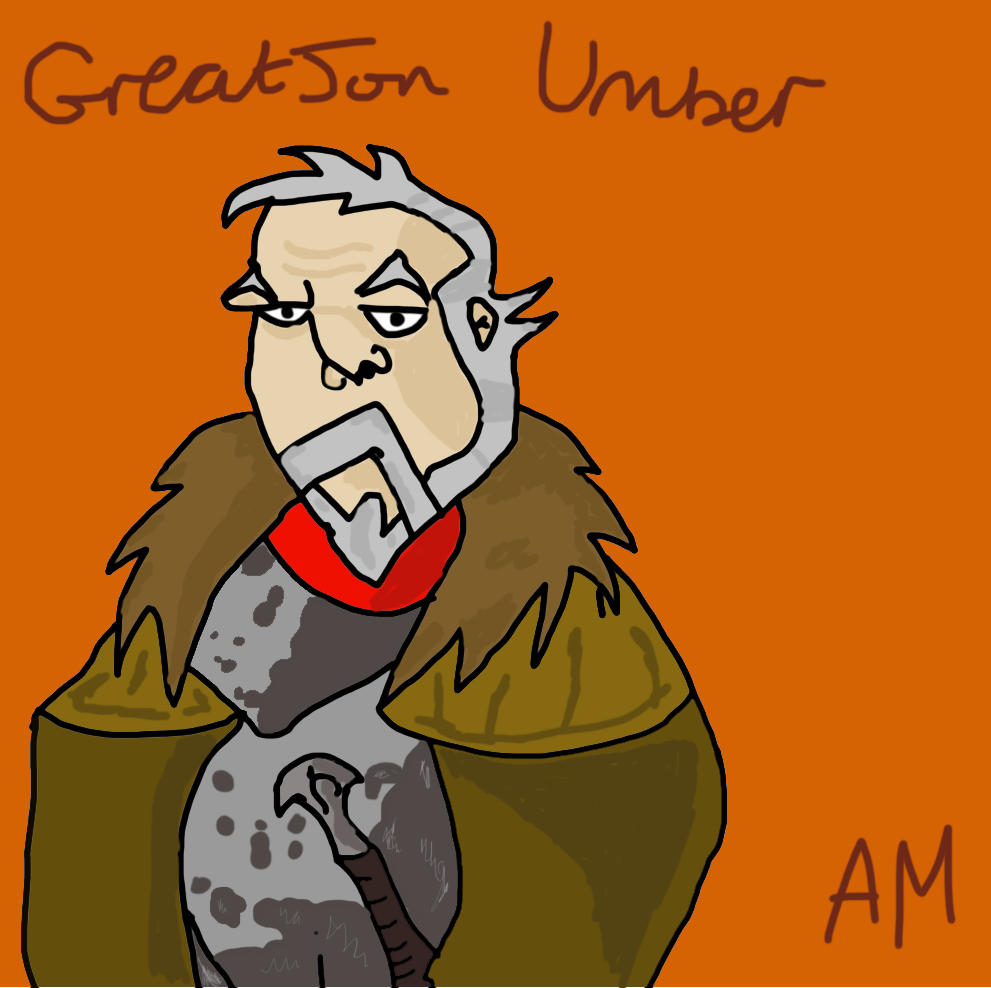 Greatjon Umber by ghostalbino300 on DeviantArt