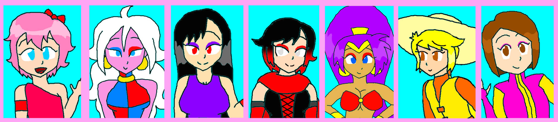 Princesses of Heart by Hypno-Scream on DeviantArt