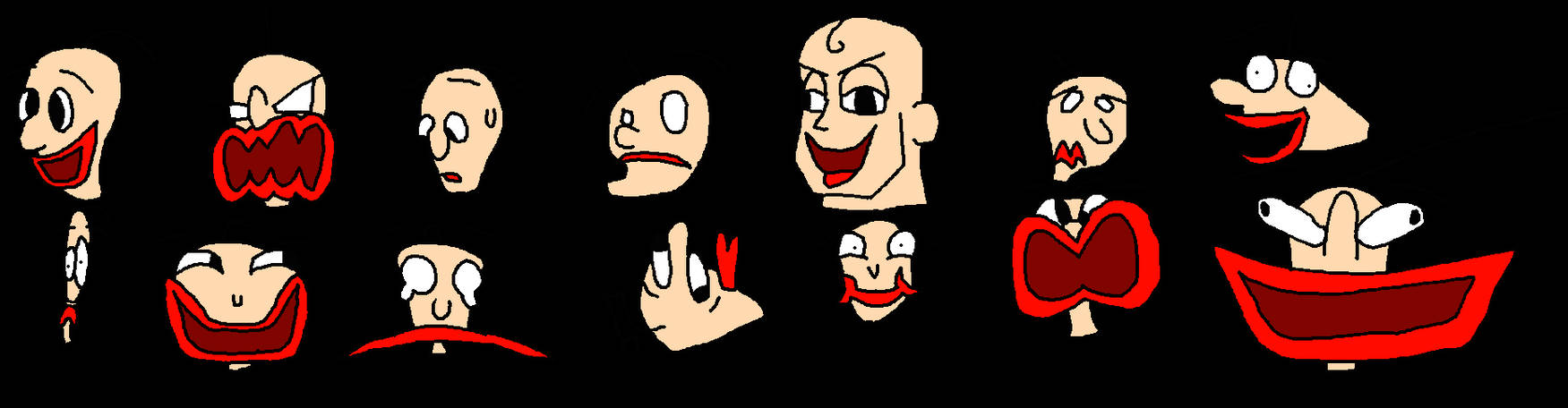 Baldi Expressions by Hypno-Scream on DeviantArt