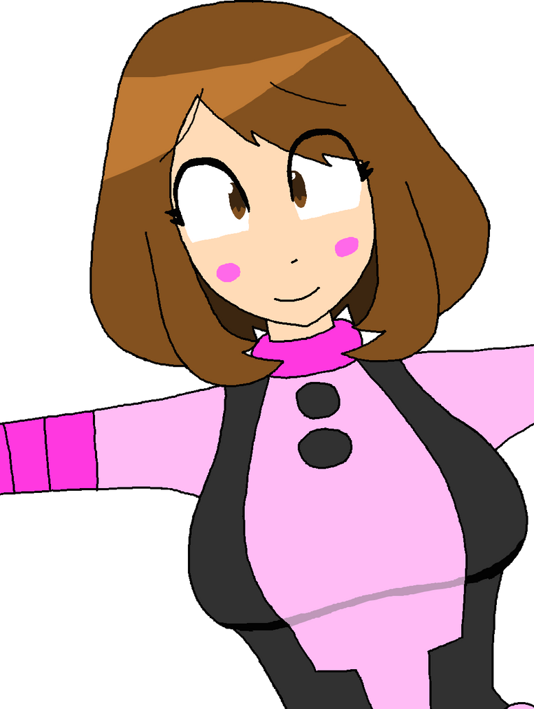 Ochaco Uraraka By Hypno Scream On Deviantart