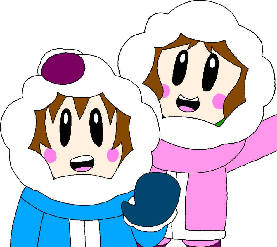 Mighty Ice Climbers Nana And Popo By Hypno Scream On Deviantart