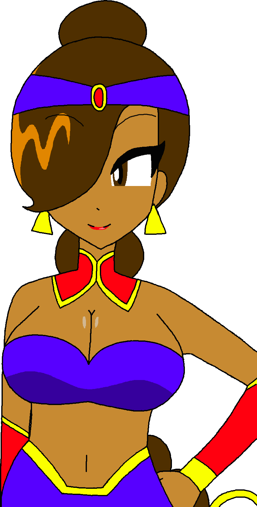 Belly Dancer and Fortune Teller, Rouge by Hypno-Scream on DeviantArt