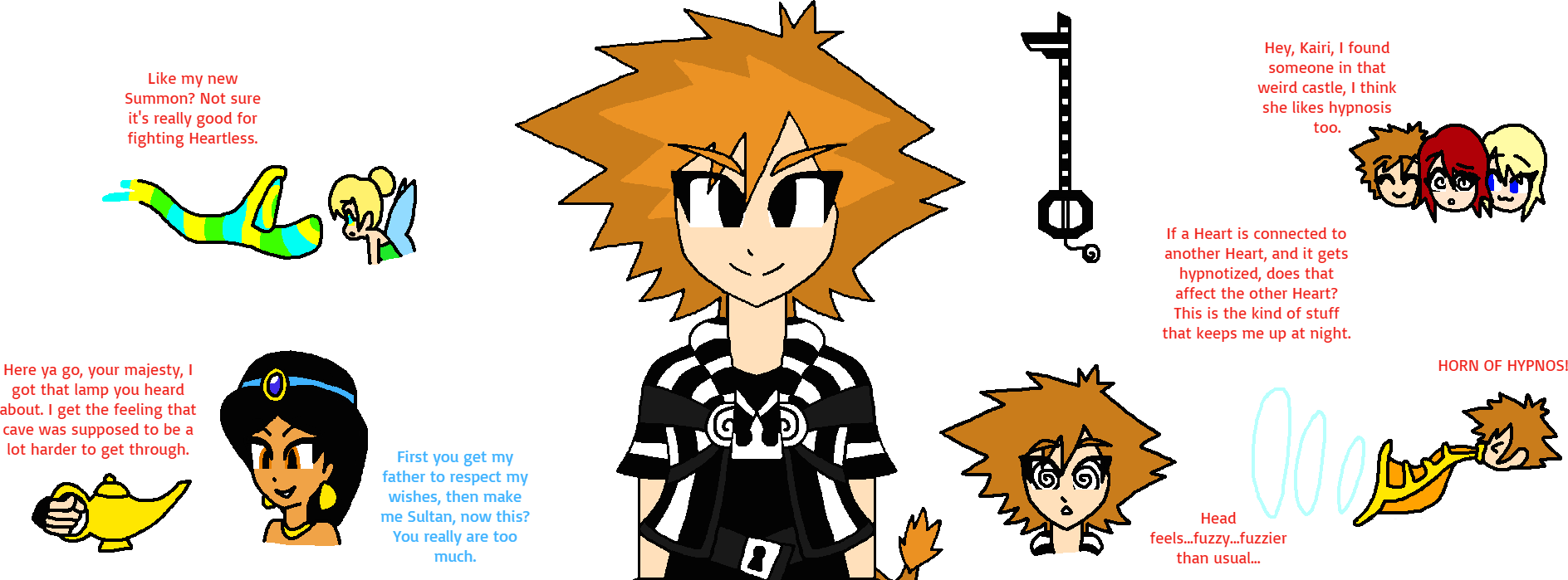 In An Alternate Reality, Sora's Hypno Form by Hypno-Scream on DeviantArt