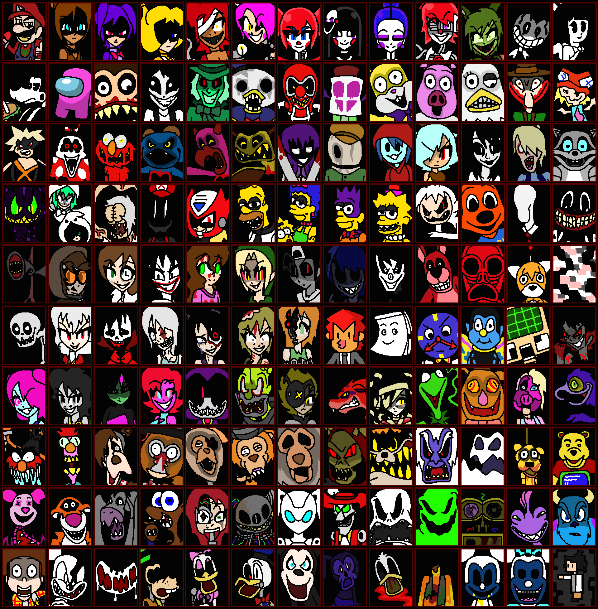 Multiverse Custom Night: Meet the Roster by Hypno-Scream on DeviantArt