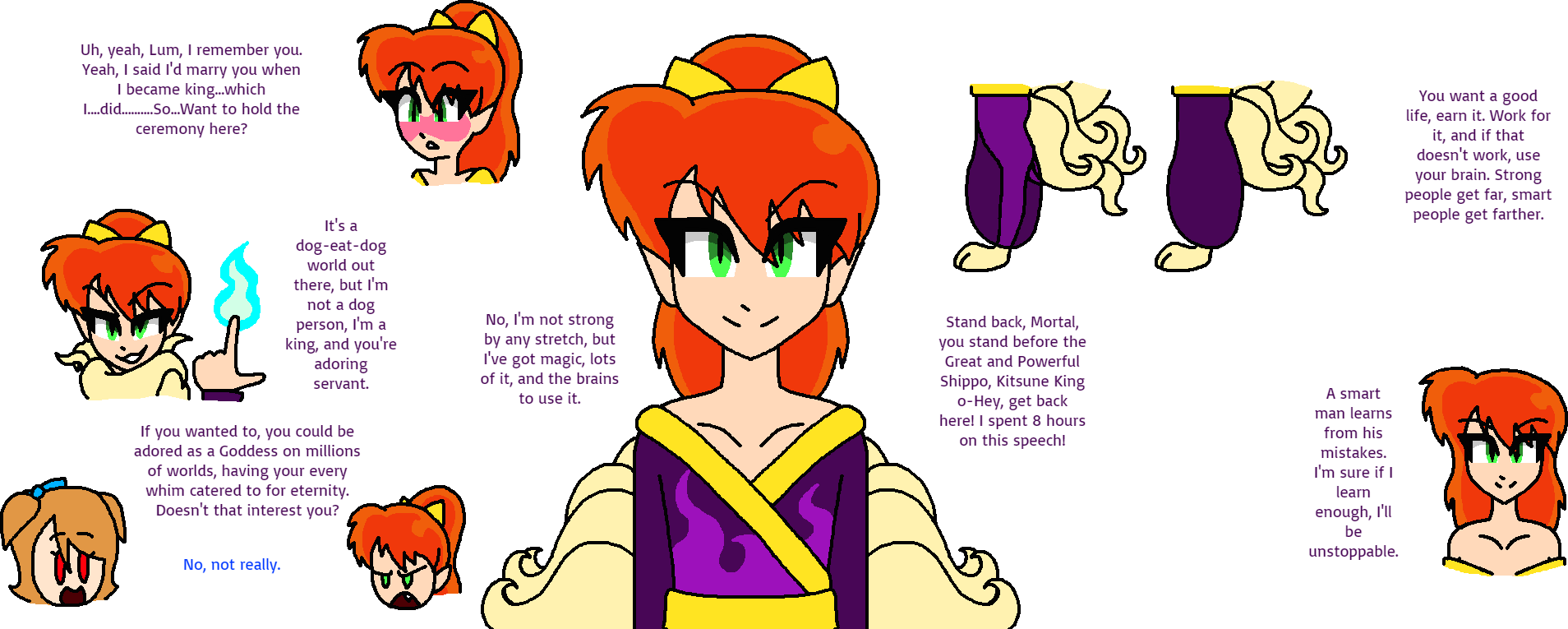 All Hail the Great Kitsune King, Shippo! by Hypno-Scream on DeviantArt