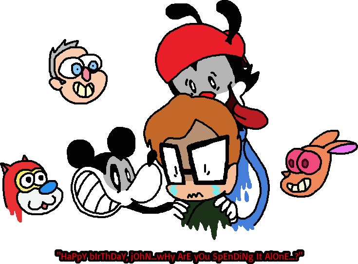 'Happy' Birthday, John K. by Hypno-Scream on DeviantArt