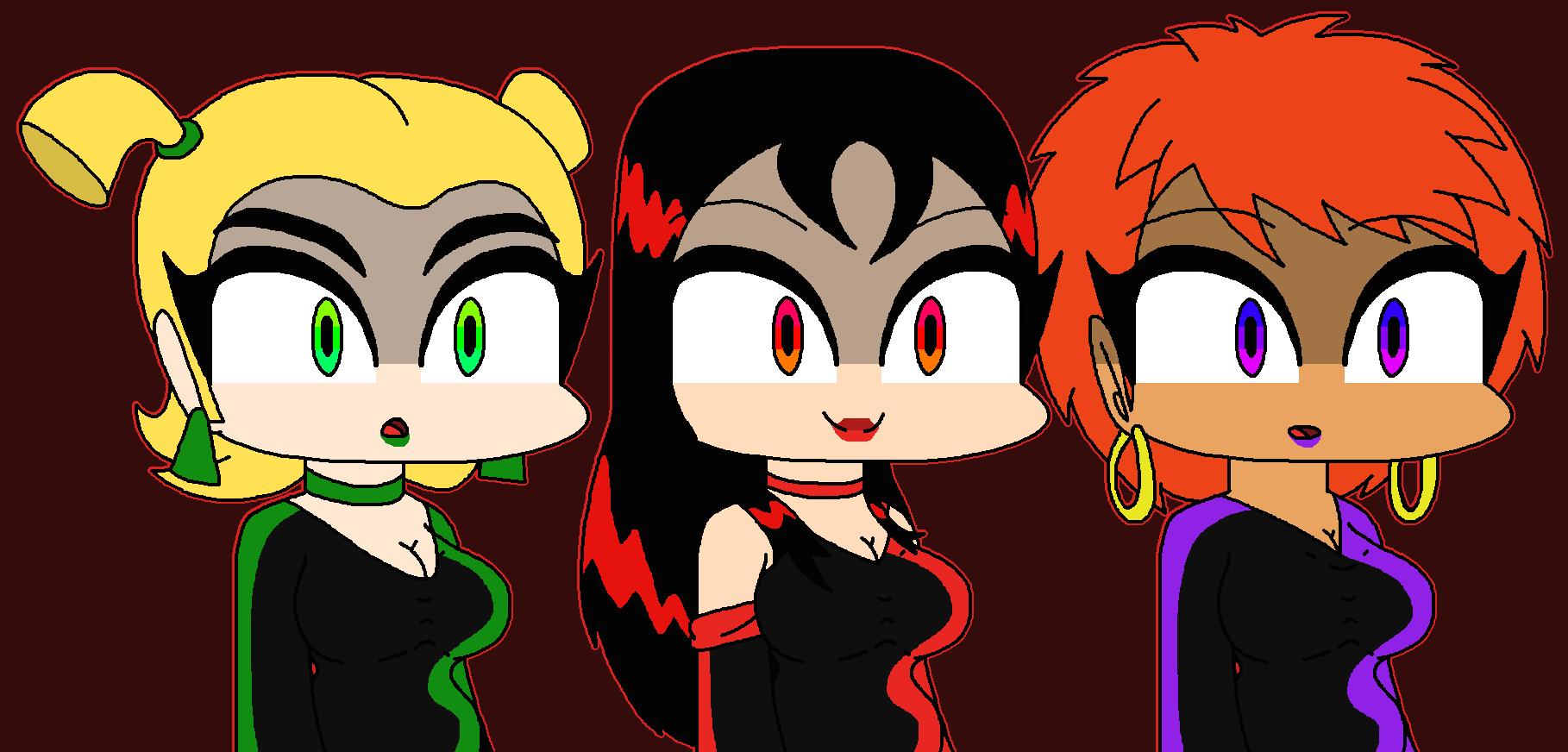 Hexxed Girls by Hypno-Scream on DeviantArt