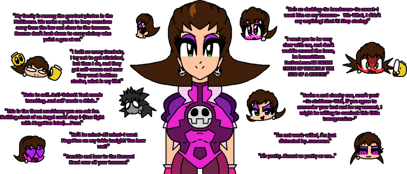 MegaMan's Loving Enemy, Tron Bonne by Hypno-Scream on DeviantArt