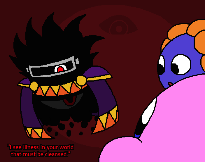 Kirby and Gooey Meet Dark Matter by Hypno-Scream on DeviantArt