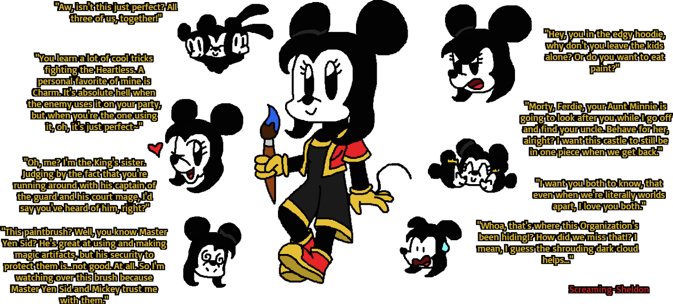 Lady of the Paintcan, Felicity Fieldmouse by Hypno-Scream on DeviantArt