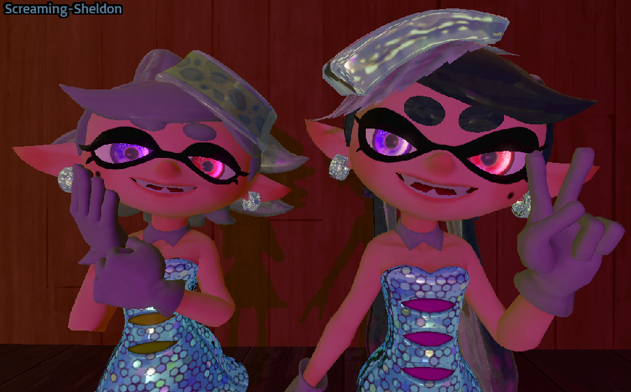 Screaming'd Squid Sisters by Hypno-Scream on DeviantArt