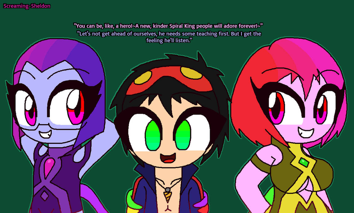 AN: Simon Meets Val and Bev by Hypno-Scream on DeviantArt