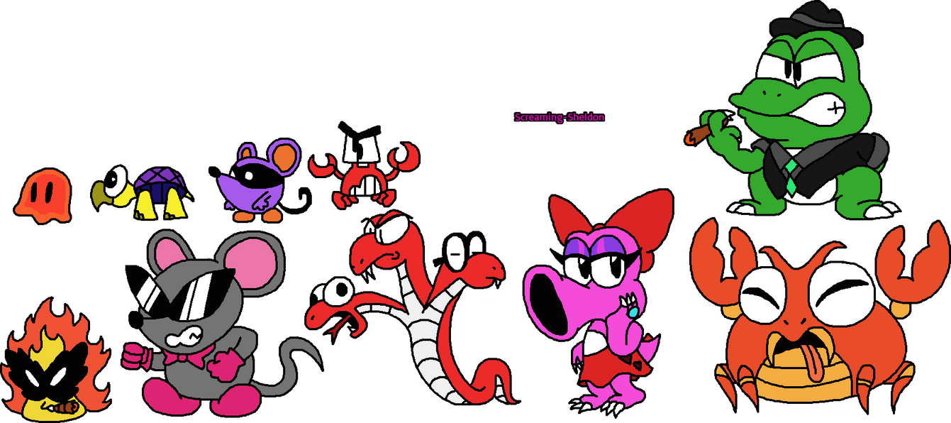 New Donk City Crime, the 8-Bit Mafia by Hypno-Scream on DeviantArt