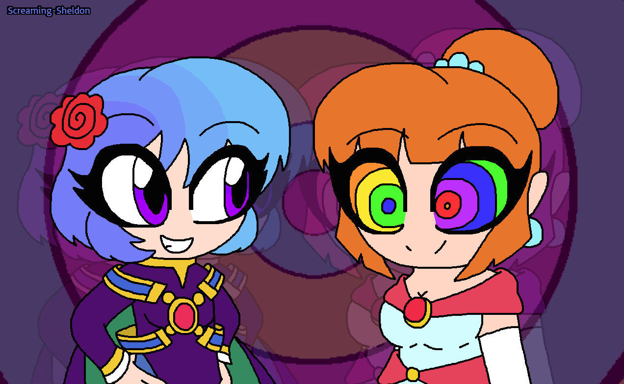 Arle Meets Kalei by Hypno-Scream on DeviantArt