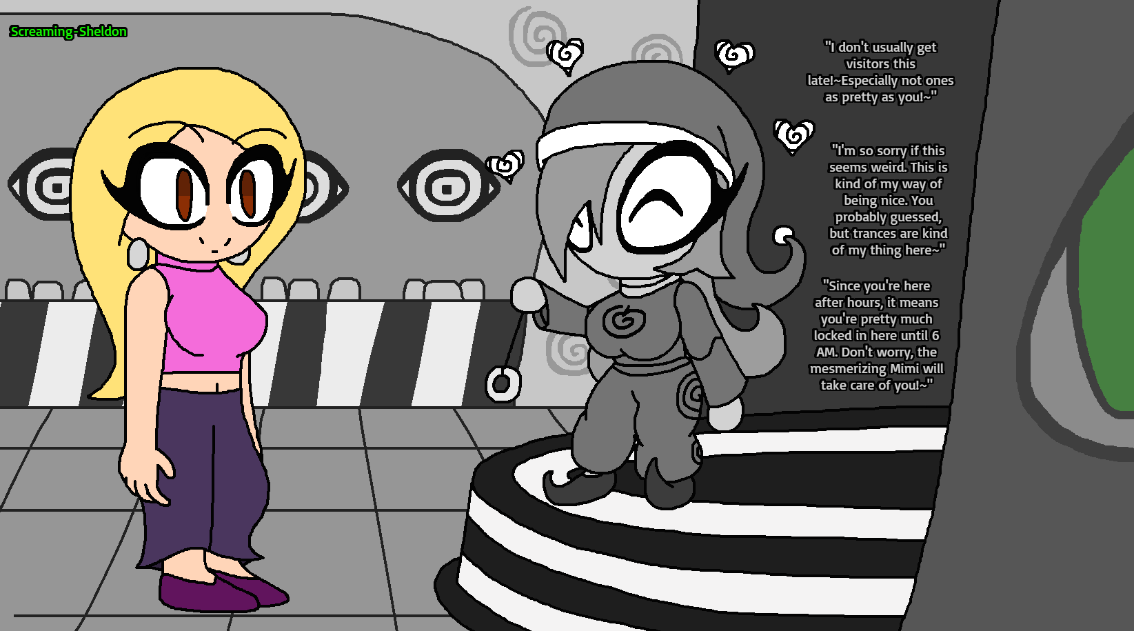 TFR: Jessica Meets Mimi by Hypno-Scream on DeviantArt