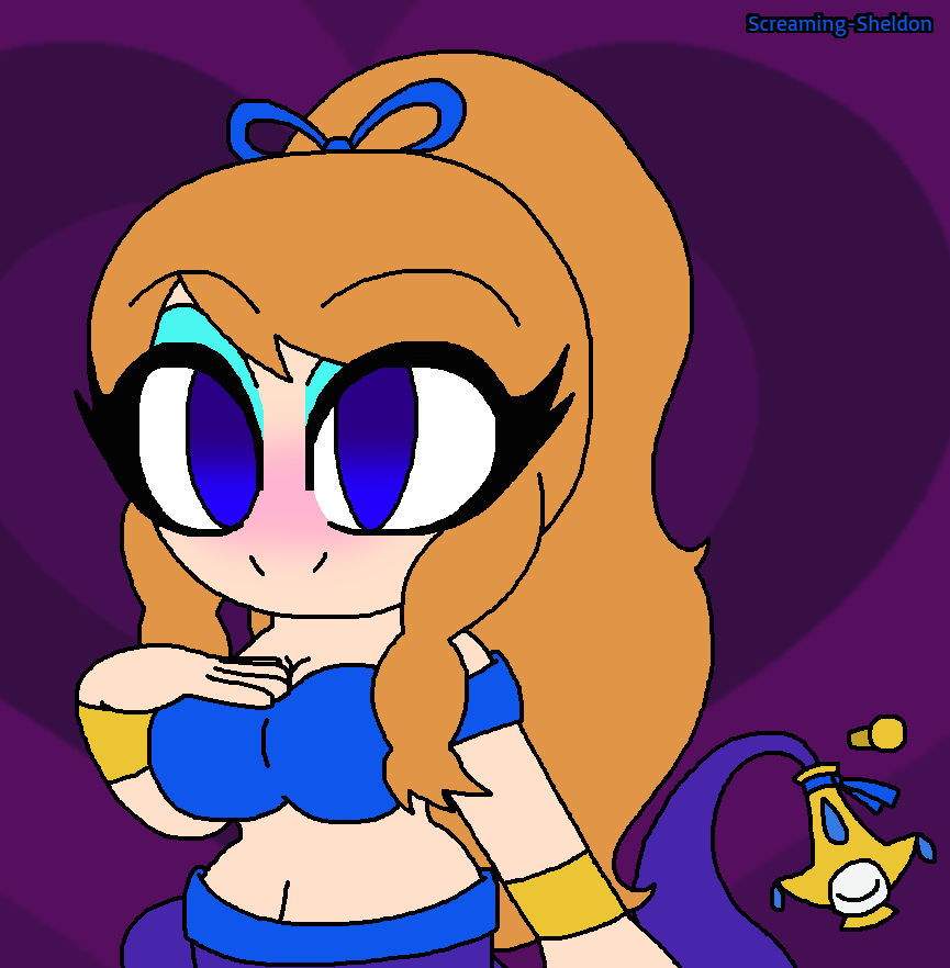Ribbon Djinn Serena by Hypno-Scream on DeviantArt