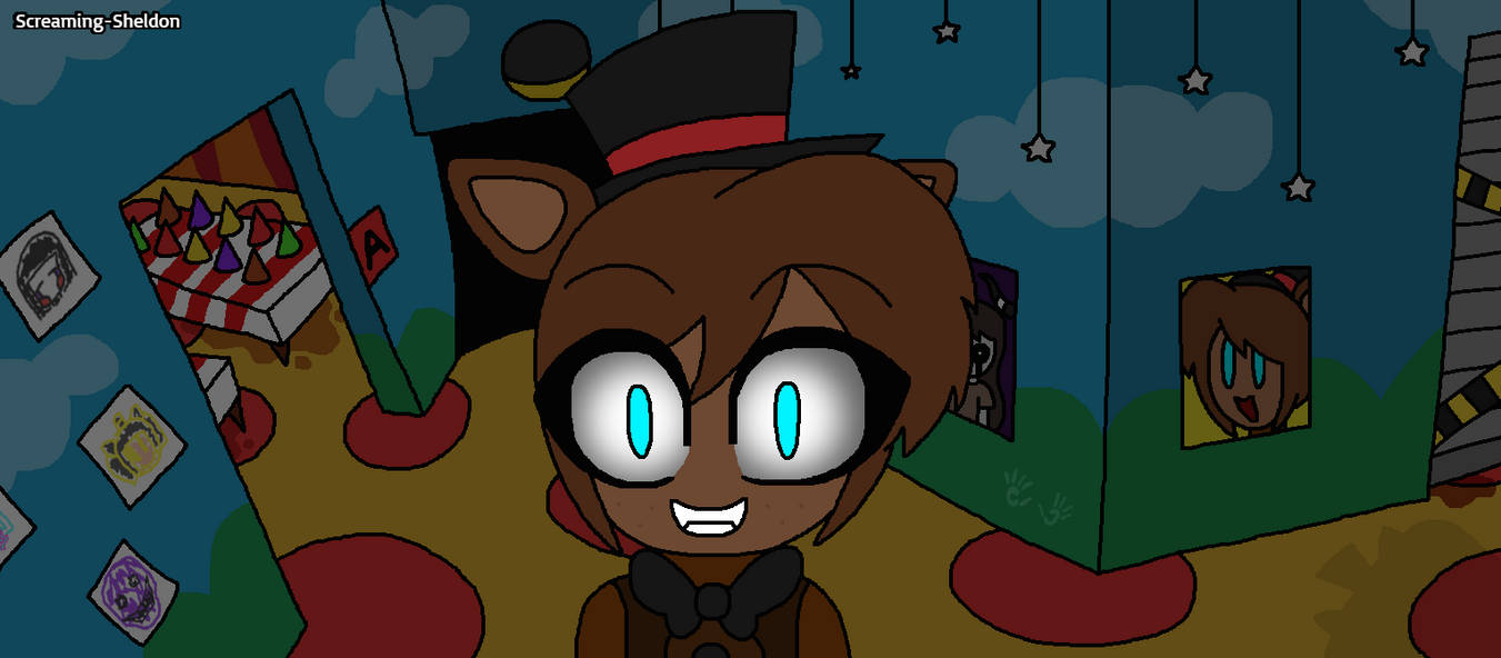 TFA: Freddy In the Party Hall by Hypno-Scream on DeviantArt