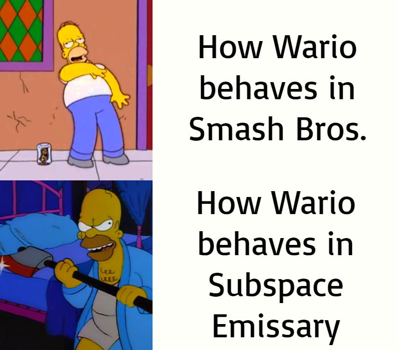 Reminder That Wario Was a Flipping Menace by Hypno-Scream on DeviantArt