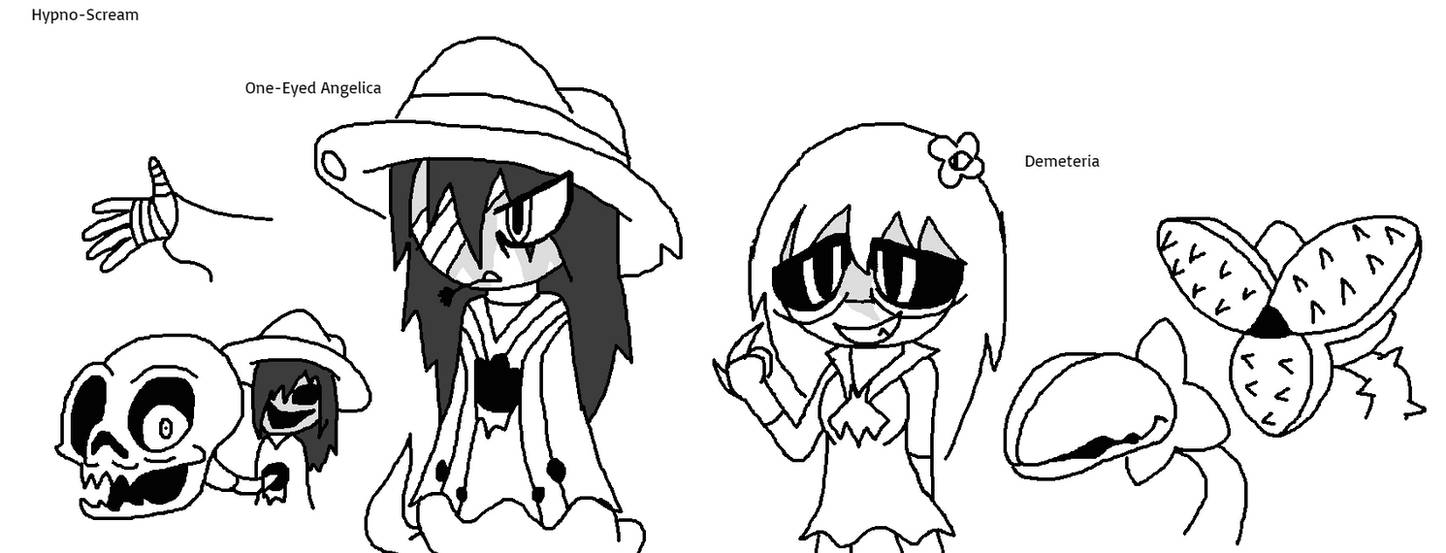 Potential Darkstalker OC Sketches by Hypno-Scream on DeviantArt