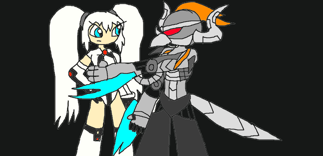 :AT: Noire VS Fulgore by Surge-64 on DeviantArt
