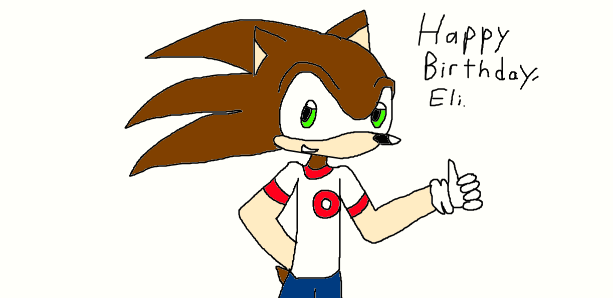 :Gift: Eli the Hedgehog by Surge-64 on DeviantArt