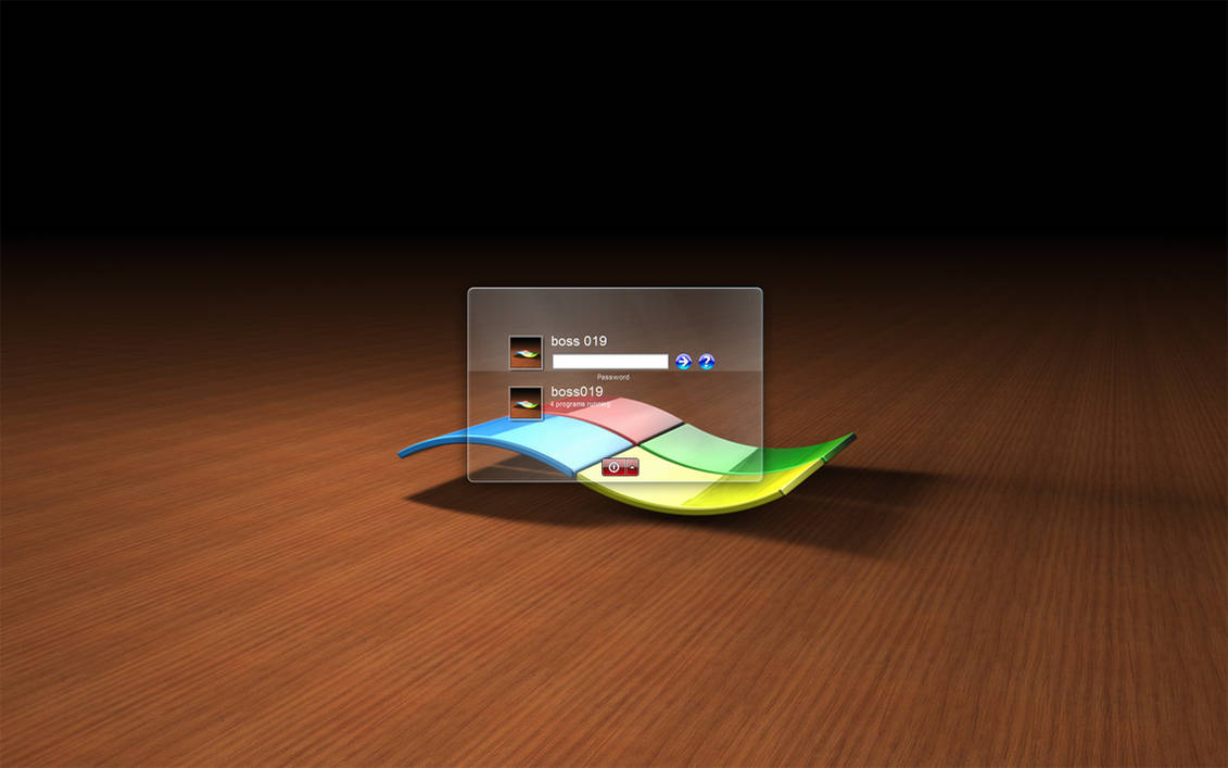 Windows Wood Logon by boss019 on DeviantArt