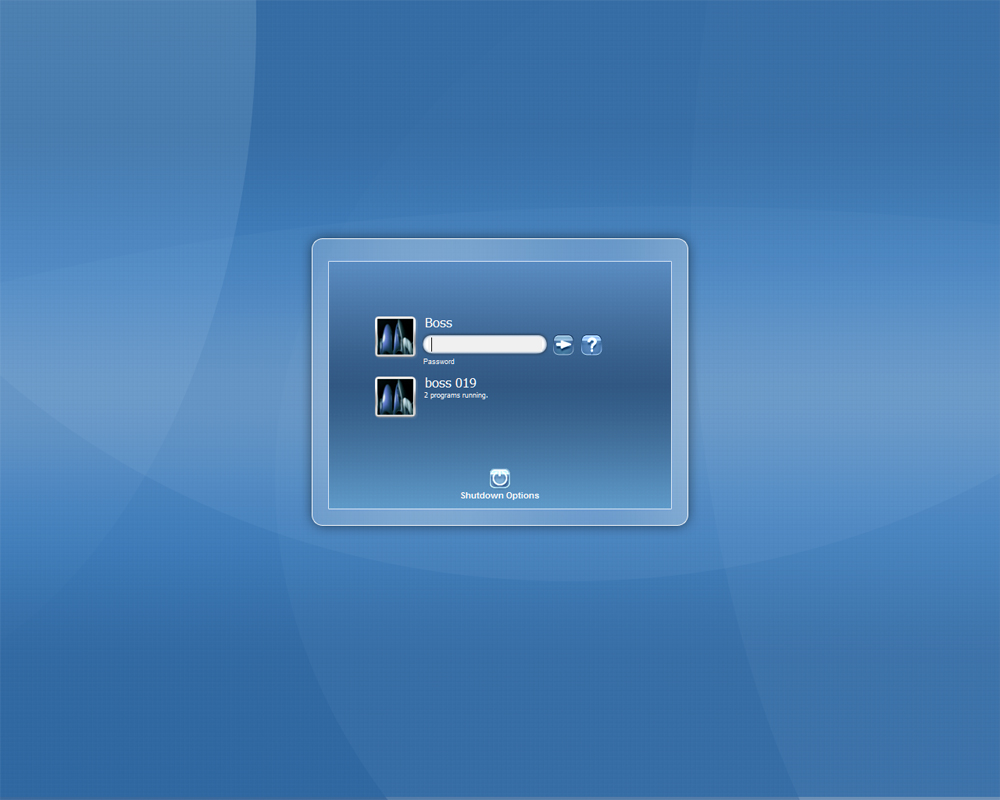 Simple Blue Logon by boss019 on DeviantArt