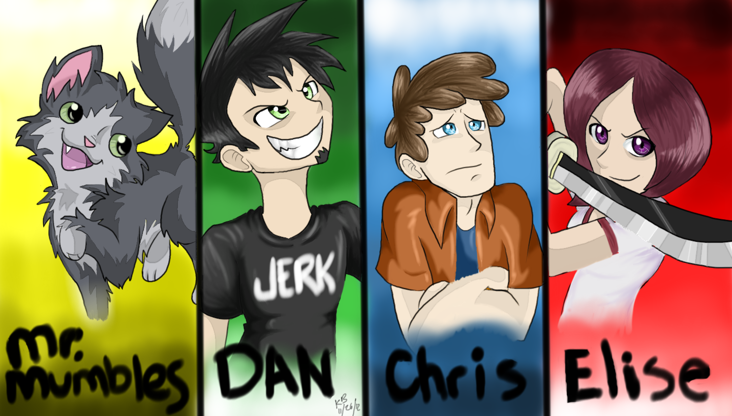 Dan in an Anime by OnePiece193 on DeviantArt