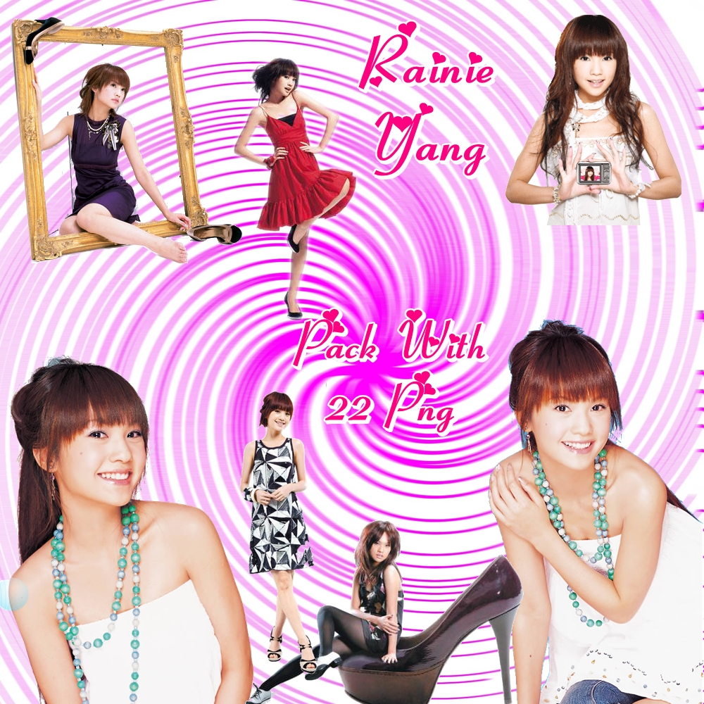Pack PNG Rainie Yang by kiriminatsume on DeviantArt