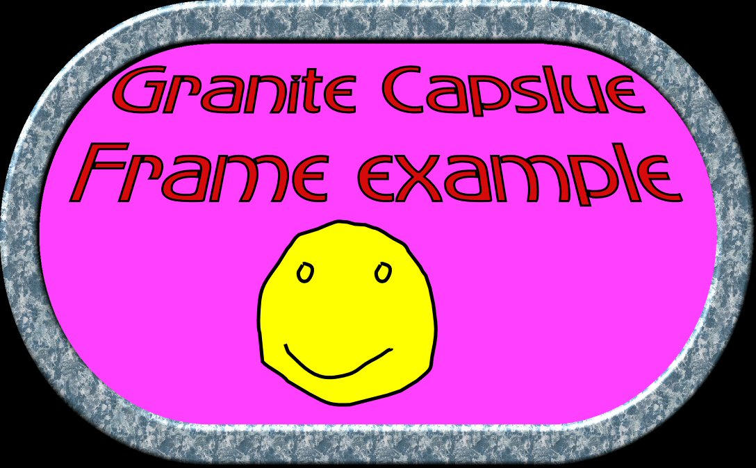 Granite Capsule frame by Wild-Card-CR on DeviantArt