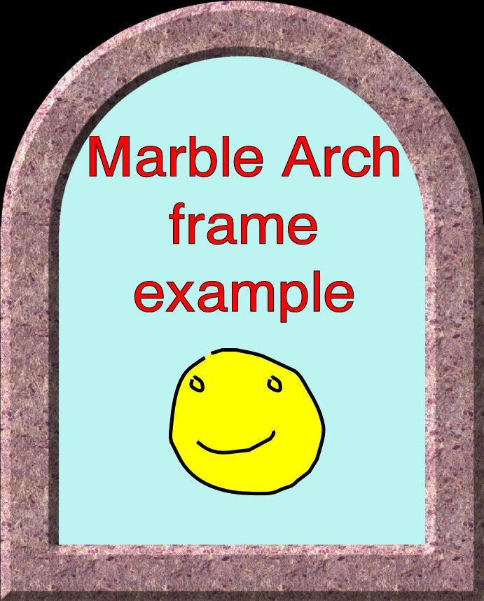 Marble Arch frame by Wild-Card-CR on DeviantArt