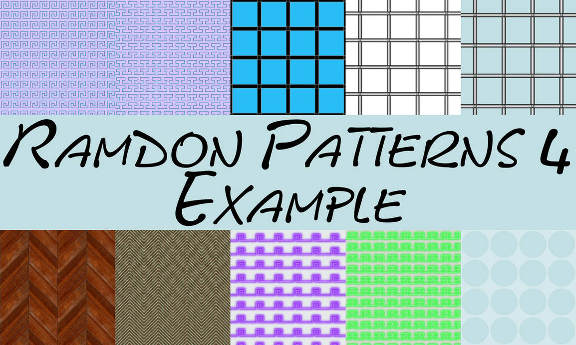 Ramdon Pattern Pak 4 by Wild-Card-CR on DeviantArt