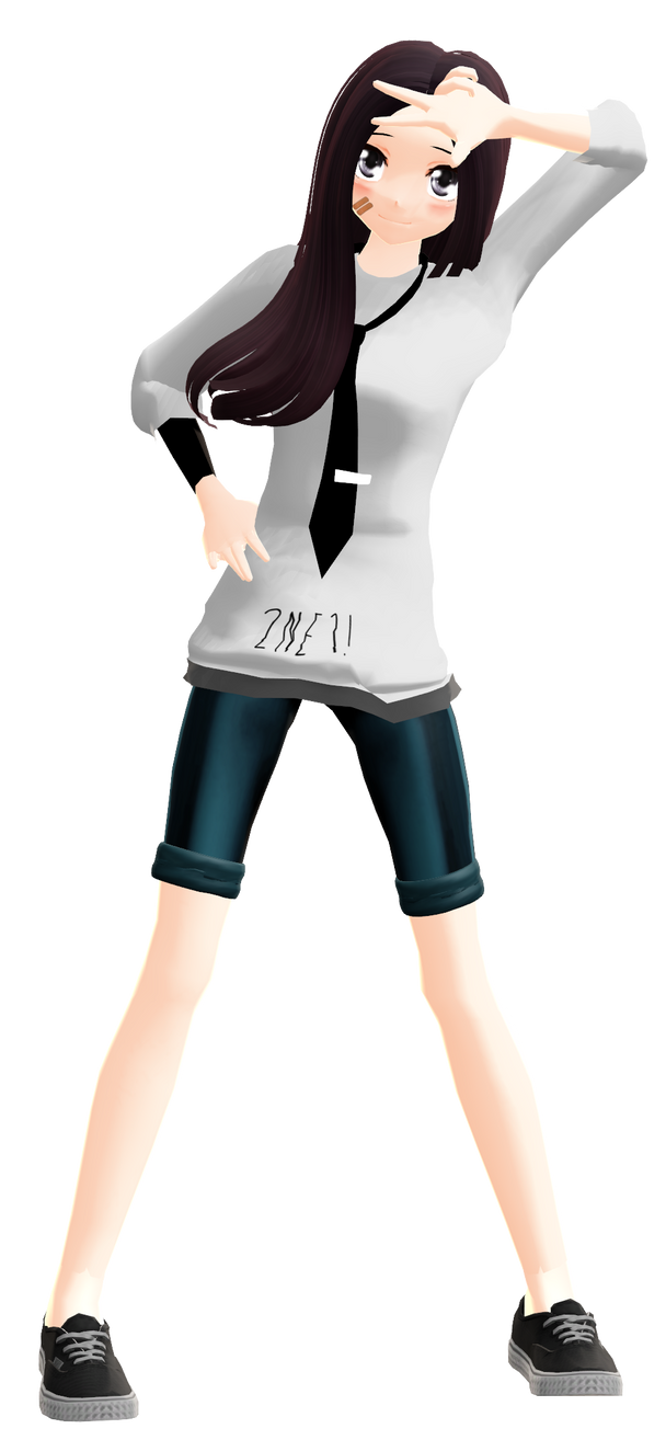 MMD Model Request - Niki (PandaSwagg2002) by kitzabitza on DeviantArt