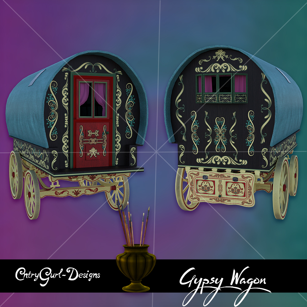 Gypsy Wagons by CntryGurl-Designs on DeviantArt