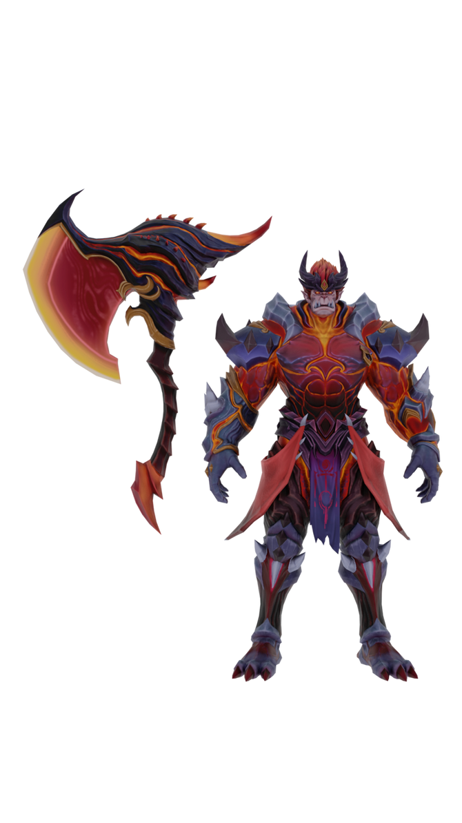Skin Epic Balmond Infernal Warlord by risqi26 on DeviantArt