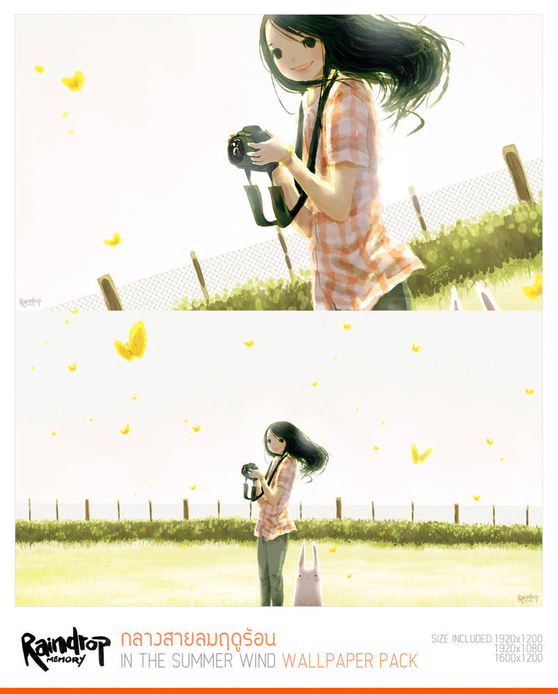 In The Summer Wind Wallpaper by Raindropmemory on DeviantArt