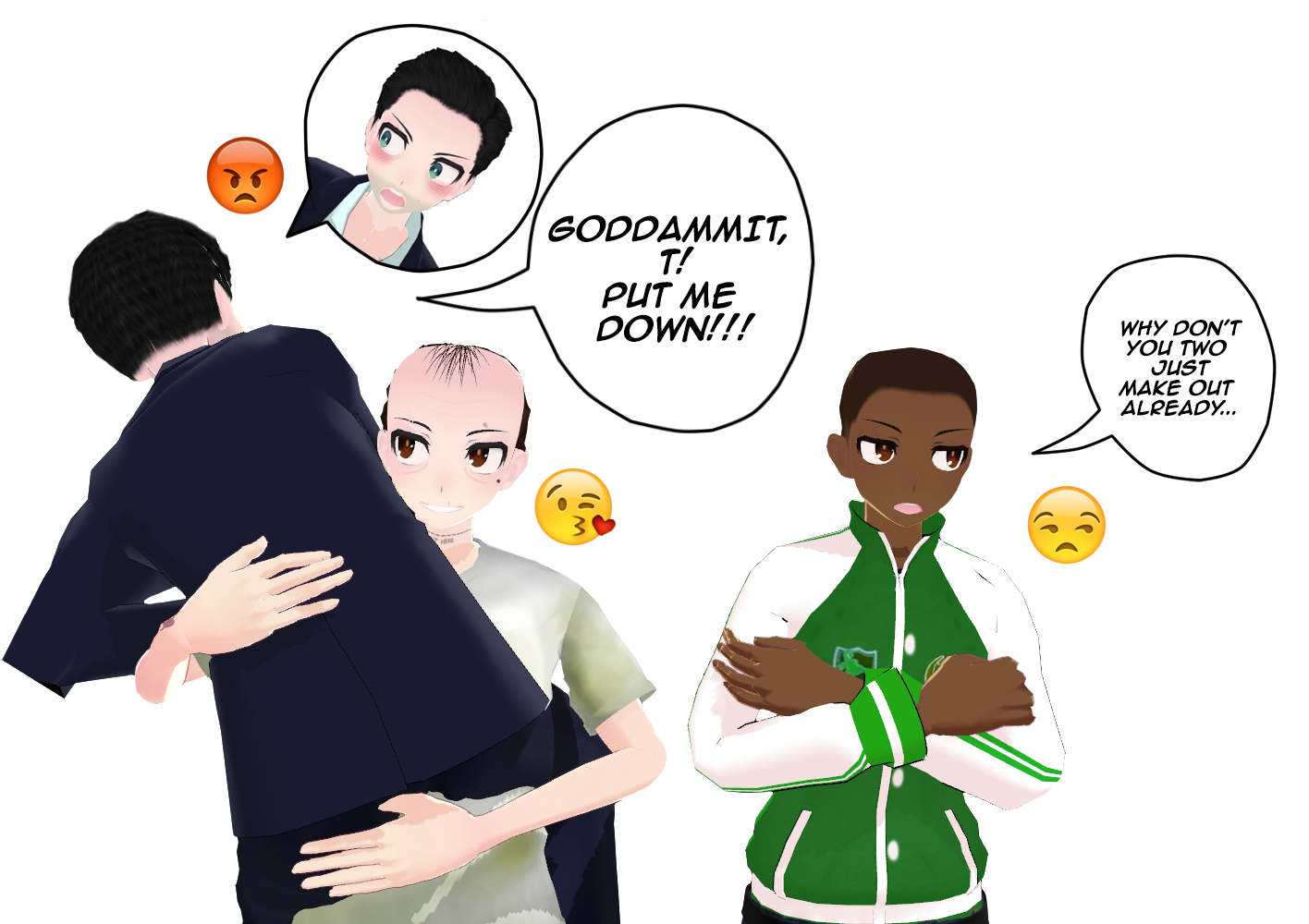 [MMD x GTA V] Unholy Trinity V1 [Downloadable!] by maddiethehedgie on ...