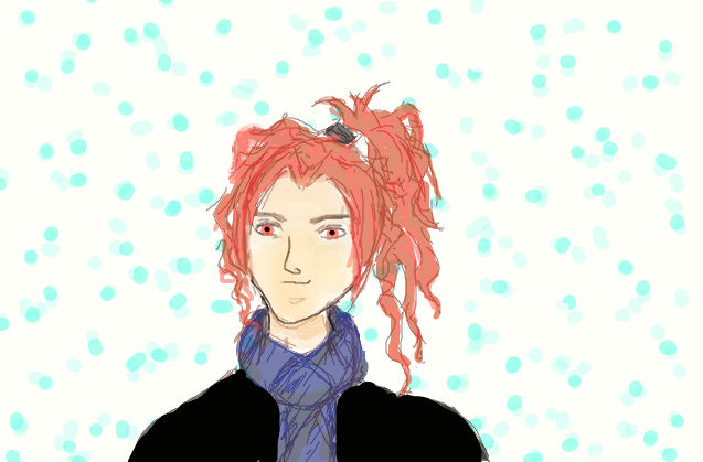 A Winter Spitfire with long hair by seashell414 on DeviantArt