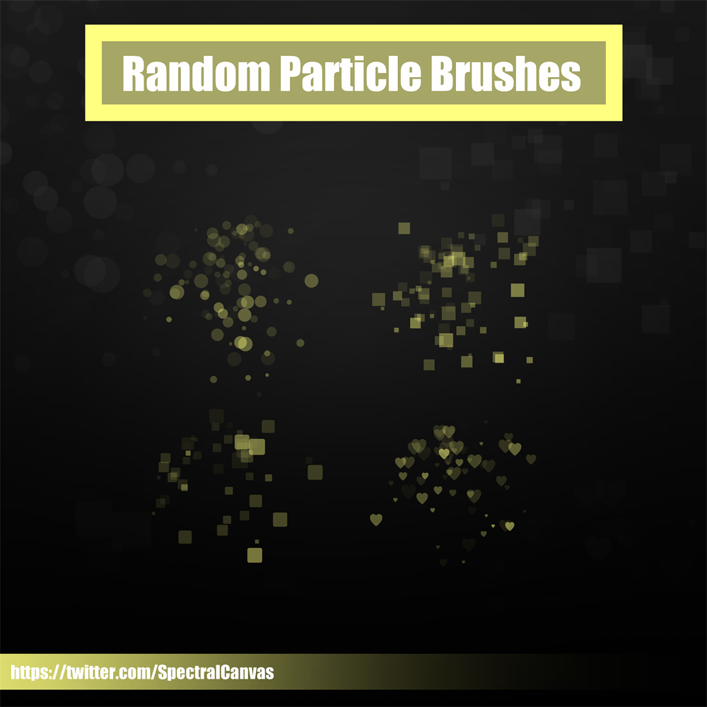Random Particle Brushes - Tool Pack | CSP by SpectralCanvasImages on ...