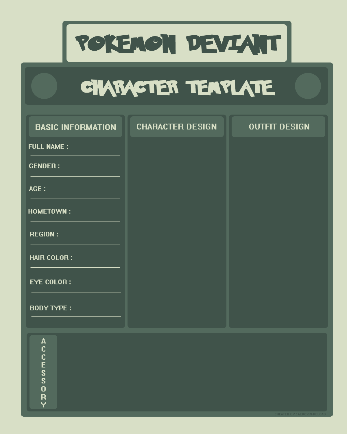 Templates on Pokemon-Deviants - DeviantArt