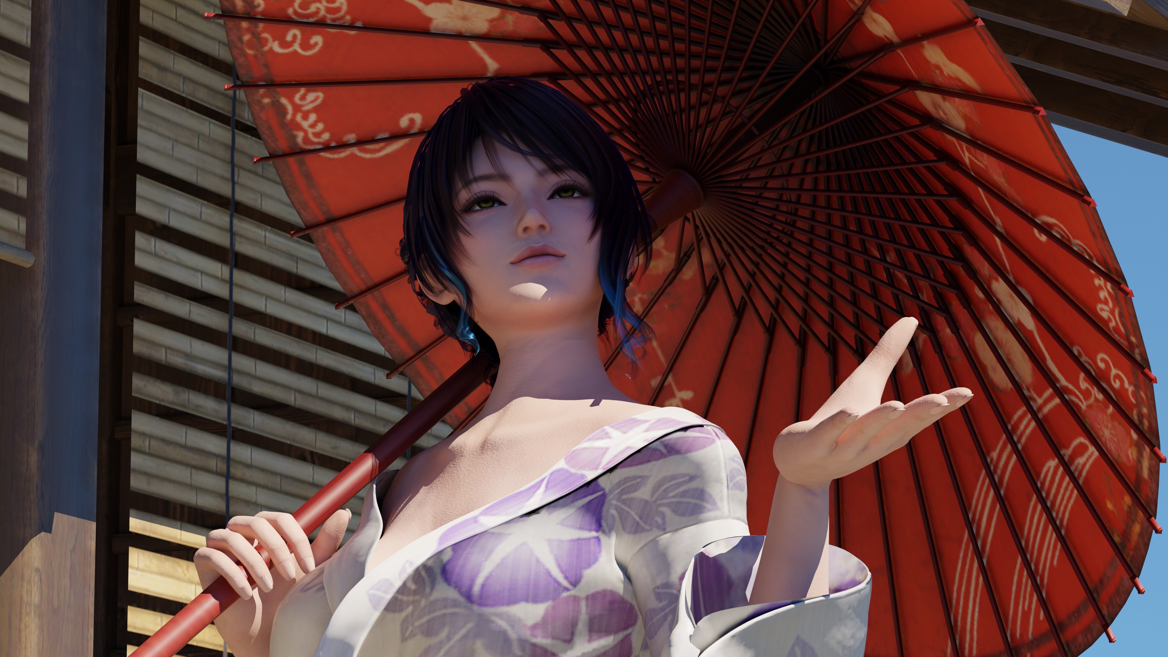 DOAXVV Japanese Parasol by gaff3D on DeviantArt