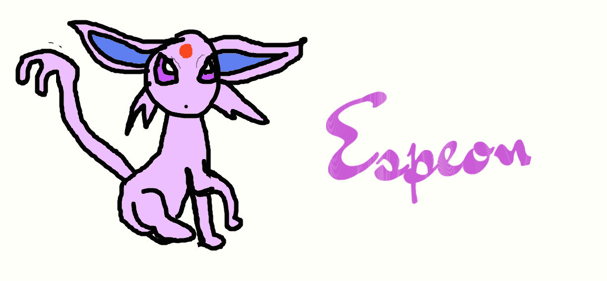 Espeon by Anabellarsmith07 on DeviantArt