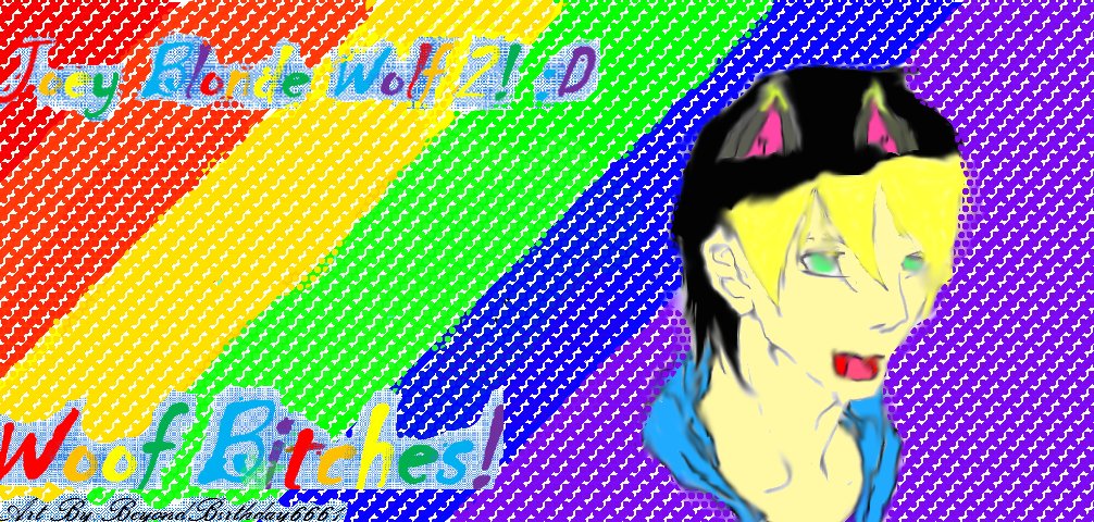 Joey Blonde Wolf2 Fan Art! by beyondbirthday6661 on DeviantArt