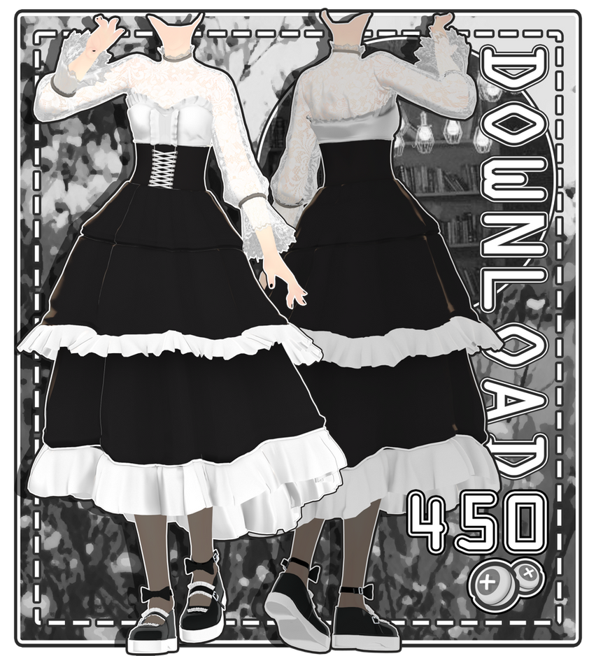 [MMD] - Elegant Dress - DOWNLOAD by RiaRiiRii on DeviantArt